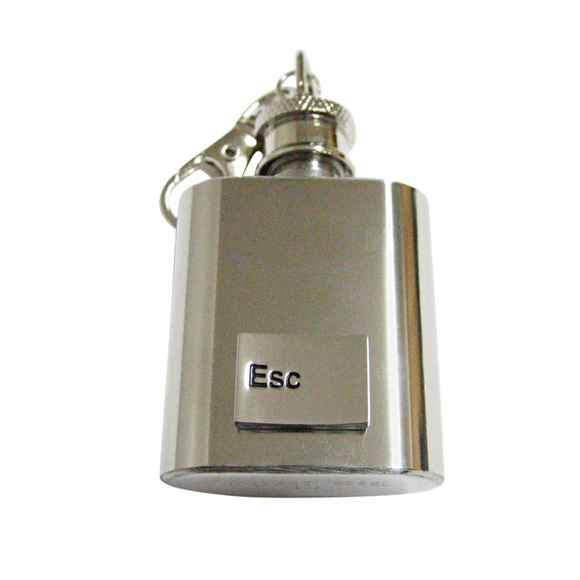 Kiola Designs | Other | Esc Keyboard Keychain Flask | Poshmark